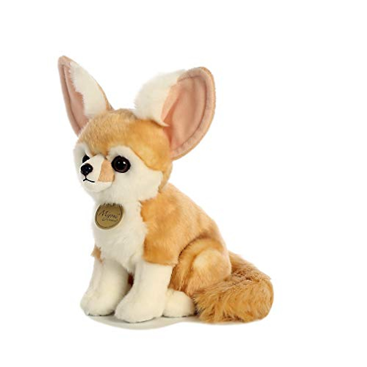 Aurora® Realistic Miyoni® Fennec Fox Stuffed Animal - Lifelike Detail - Cherished Companionship - Brown 9 Inches