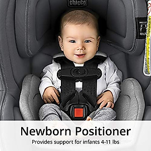 Chicco NextFit Max Zip Air Convertible Car Seat, Rear-Facing Seat for Infants 12-40 lbs., Forward-Facing Toddler Car Seat 25-65 lbs., Baby Travel Gear | Atmosphere/Black