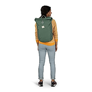 Osprey Arcane Roll Top Commuter Backpack, Pine Leaf Green