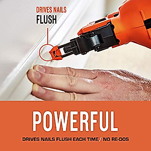 Paslode, Cordless Brad Nailer, 918100, 18 Gauge, Battery and Fuel Cell Powered, No Compressor Needed