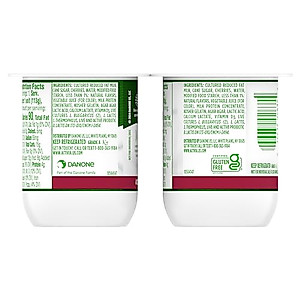 ACTIVIA Probiotic Lowfat Yogurt, Non-GMO Project Verified, Black Cherry, 16 Oz, Pack of 4