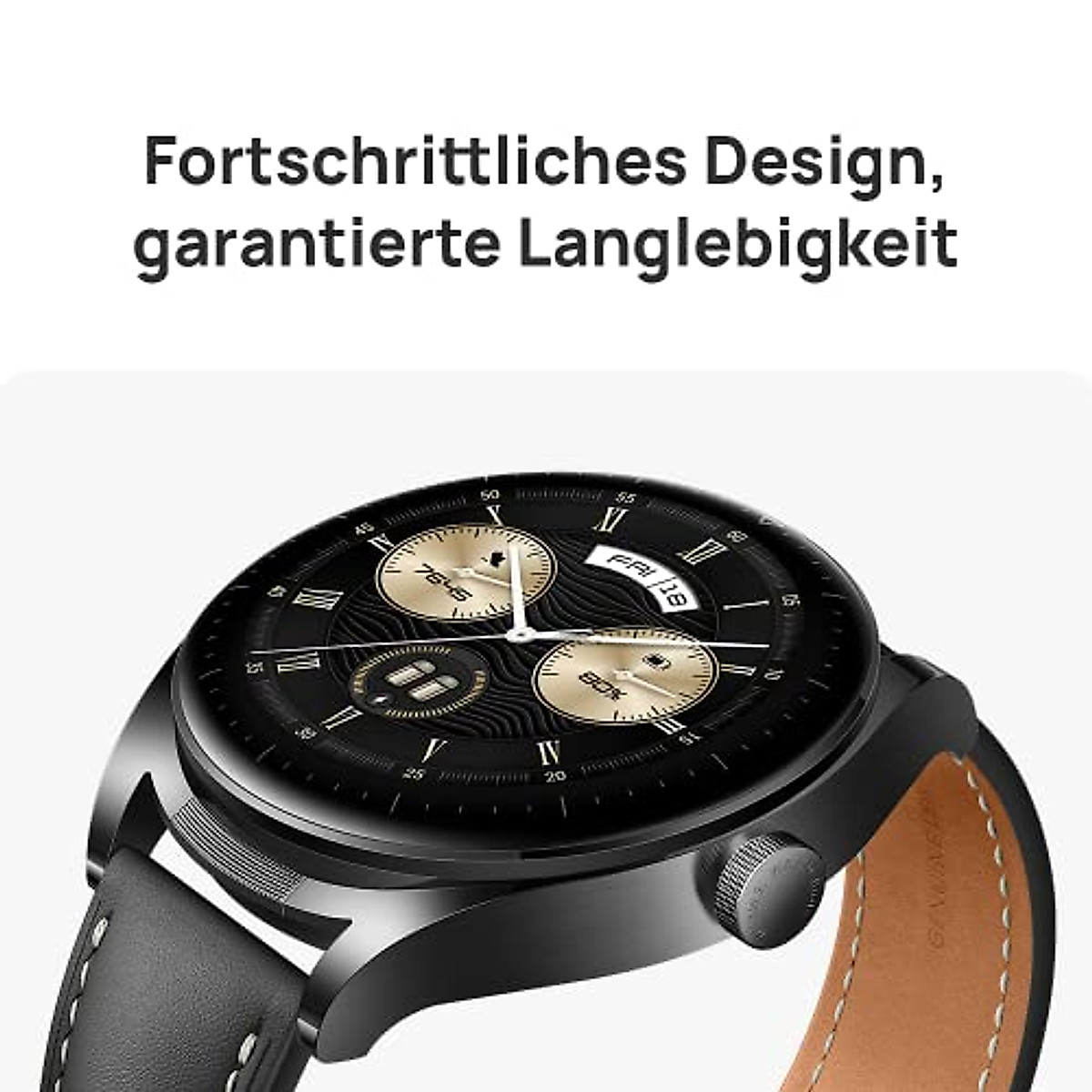 HUAWEI Watch Buds Smartwatch, Headphones and Smartwatch in One, AI & AI Noise Cancelling for Calls, Compatible with Android & iOS, Black EU/UK Global Model International Version, 1.43 inches