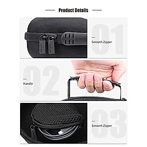 Aenllosi Hard Carrying Case Compatible with Logitech Zone Vibe 100 / 125 Wireless Headphones