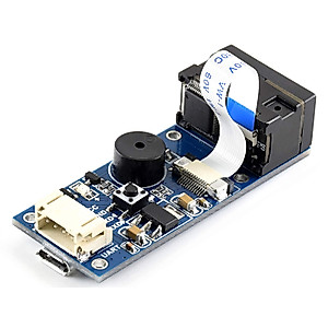 Barcode Scanner Module, 1D/2D Codes Reader Decode Barcode, QR Code etc Onboard Micro USB and UART Interface Plug into a Computer Directly or Other Device Onboard Light Source can Work in The Dark
