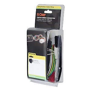 CURT 56029 Vehicle-Side Custom 4-Pin Trailer Wiring Harness, Fits Select Honda Element