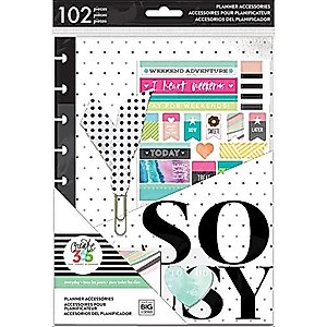 Me & My Big Ideas Happy Planner Classic Accessories, Multicolor