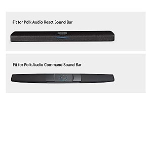 New Remote Control with Battery Fit for Polk React Sound Bar & Polk Command Sound Bar