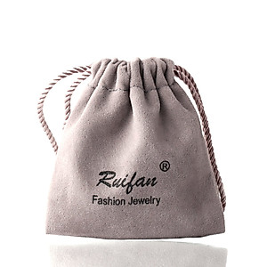 Ruifan 3mm Externally Threaded 316L Surgical Steel Replacement Spikes Body Jewelry Piercing Barbell Parts for Lip Eyebrow Tongue Belly Navel Nose Nipple Ring 14G Pack of 10