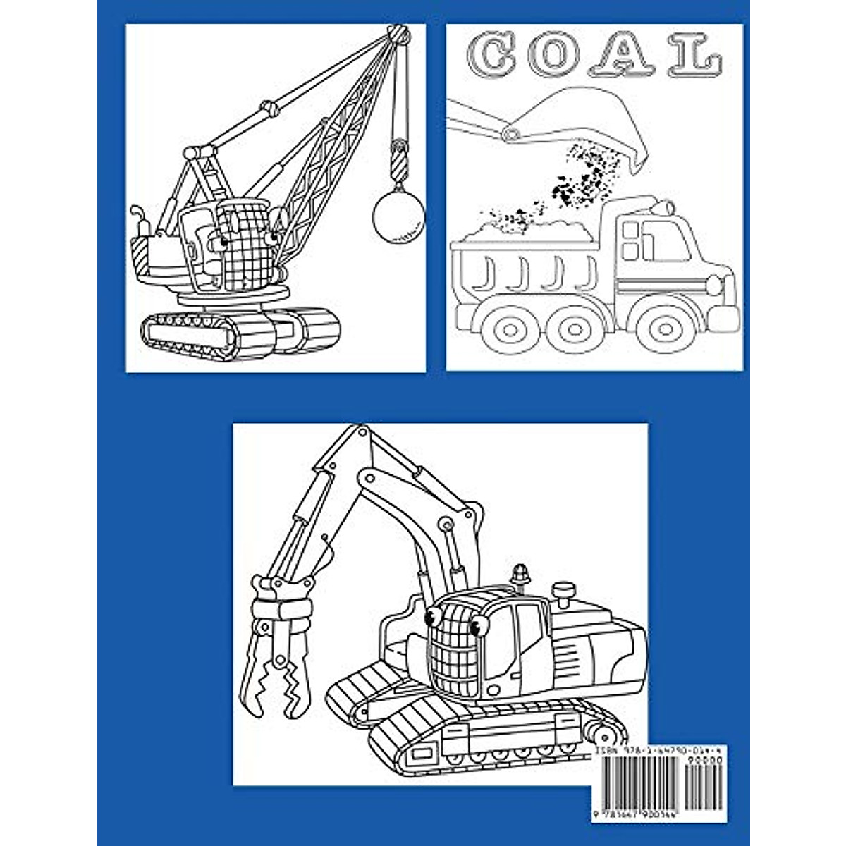 Big Construction Coloring Book