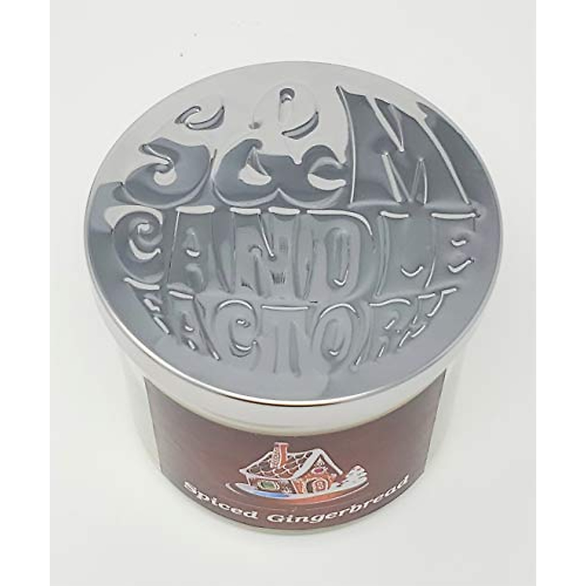 Spiced Gingerbread Candle ~ Gingerbread Scented Soy Candle ~ Available in Glass 3 Wick Jar & Mason Jar ~ All Natural Premium Soy Candle (Large 3 Wick)