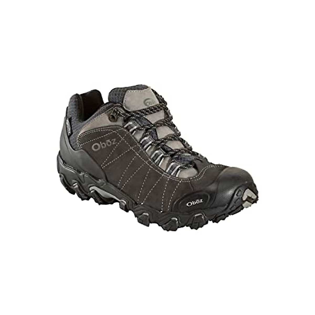 Oboz Men's Bridger Low B-Dry Waterproof Hiking Shoe, Dark Shadow, 10.5