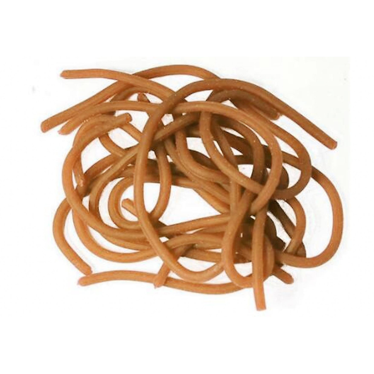 WellieSTR 1 Bundle(60strands) Leg Squirmy Wormy Fly Tying Materials for San Juan Fly Flies Soft Lure Ultra Stretchy Fishing Worm Body Trout Floating - Brown