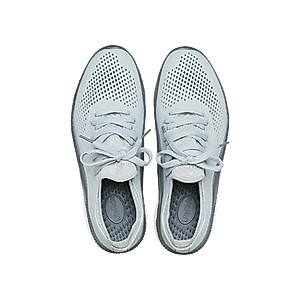 Crocs Men's LiteRide 360 Pacer Sneakers, Light Grey/Slate Grey, 9 Men