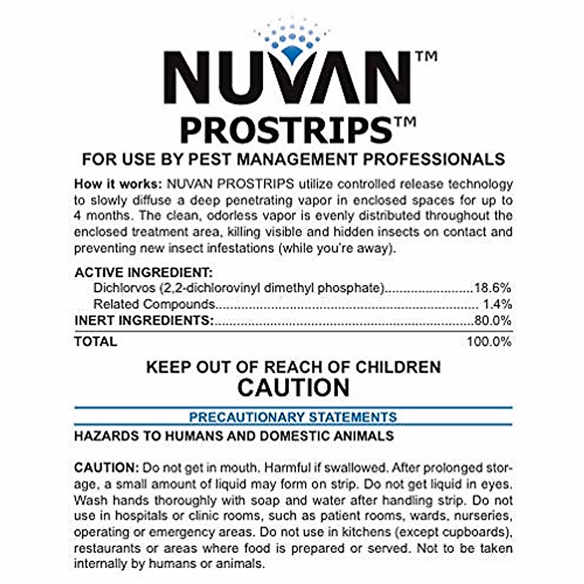 Nuvan ProStrips (Pack of 12 Strips with 12 Cages) & MGK 1977 Crossfire Insecticide Aerosol, 17oz, Cream
