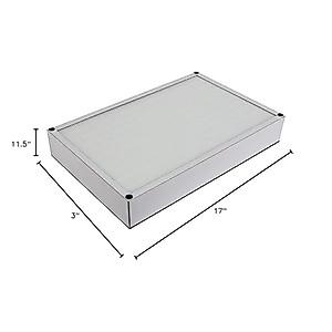 LifeSupplyUSA True HEPA Air Cleaner Filter Replacement Compatible with Hamilton Beach 04162 and 04156 TrueAir High-Efficiency Air Cleaners