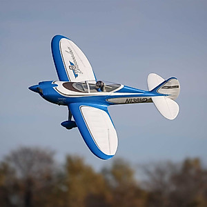 E-flite RC Airplane Commander MPD 1.4m BNF Basic Transmitter Battery and Charger Not Included with AS3X and Safe Select EFL14850