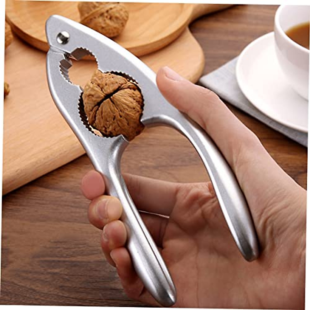 BESTonZON Manual Walnut Opener Walnut Eating Kitchen Seafood Shelling Sheller Tool Crab Claws Walnut Seafood Nutcracker Pecan Walnut Pliers Seafood Opener Tool Nutcracker Tool T-nuts