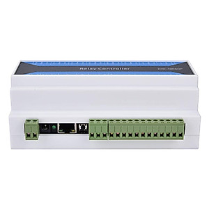 8 Channel Network Relay Module Remote Control Relay Device Ethernet to RS485 TCP Relay Module