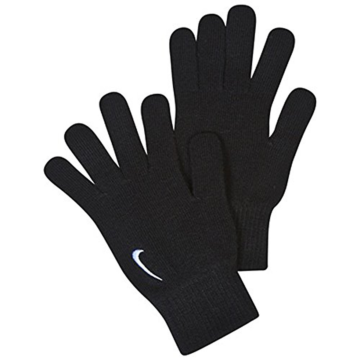 Nike Unisex Swoosh Knit Gloves Size Small/Medium, Black