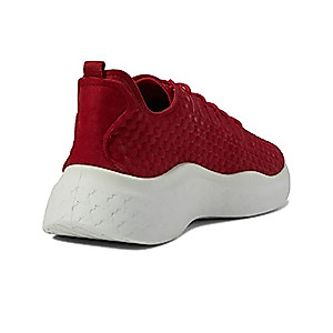 ECCO Women's Therap Lace Sneaker, Chili RED Nubuck, 8-8.5