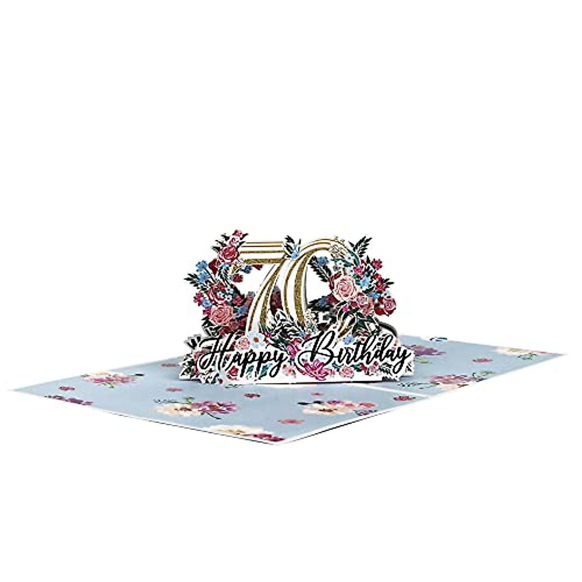 TRUANCE Pop Up Card, 70 Th Birthday Card, Happy Birthday Gift For Men, Women, Brother, Sister, Mom, Dad And Friend
