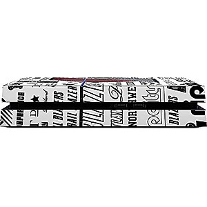 Skinit Decal Gaming Skin for PS4 Console - Officially Licensed NBA Portland Trail Blazers Historic Blast Design