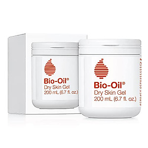 Bio-Oil Dry Skin Gel, Face and Body Moisturizer, Fast Absorbing Hydration, with Soothing Emollients and Vitamin B3, Non-Comedogenic, 6.7 Fl oz