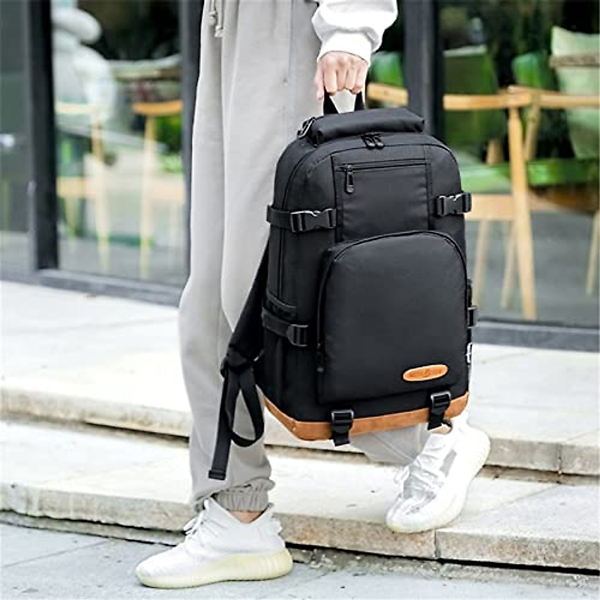 WRIGGY Student Venom Waterproof School Bookbag,Casual Backpack with Big Pocket Laptop Knapsack for Kid Black One Size
