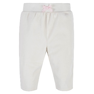 Gerber Baby Girls' 4-Pack Microfleece Pants, Floral, 18 Months