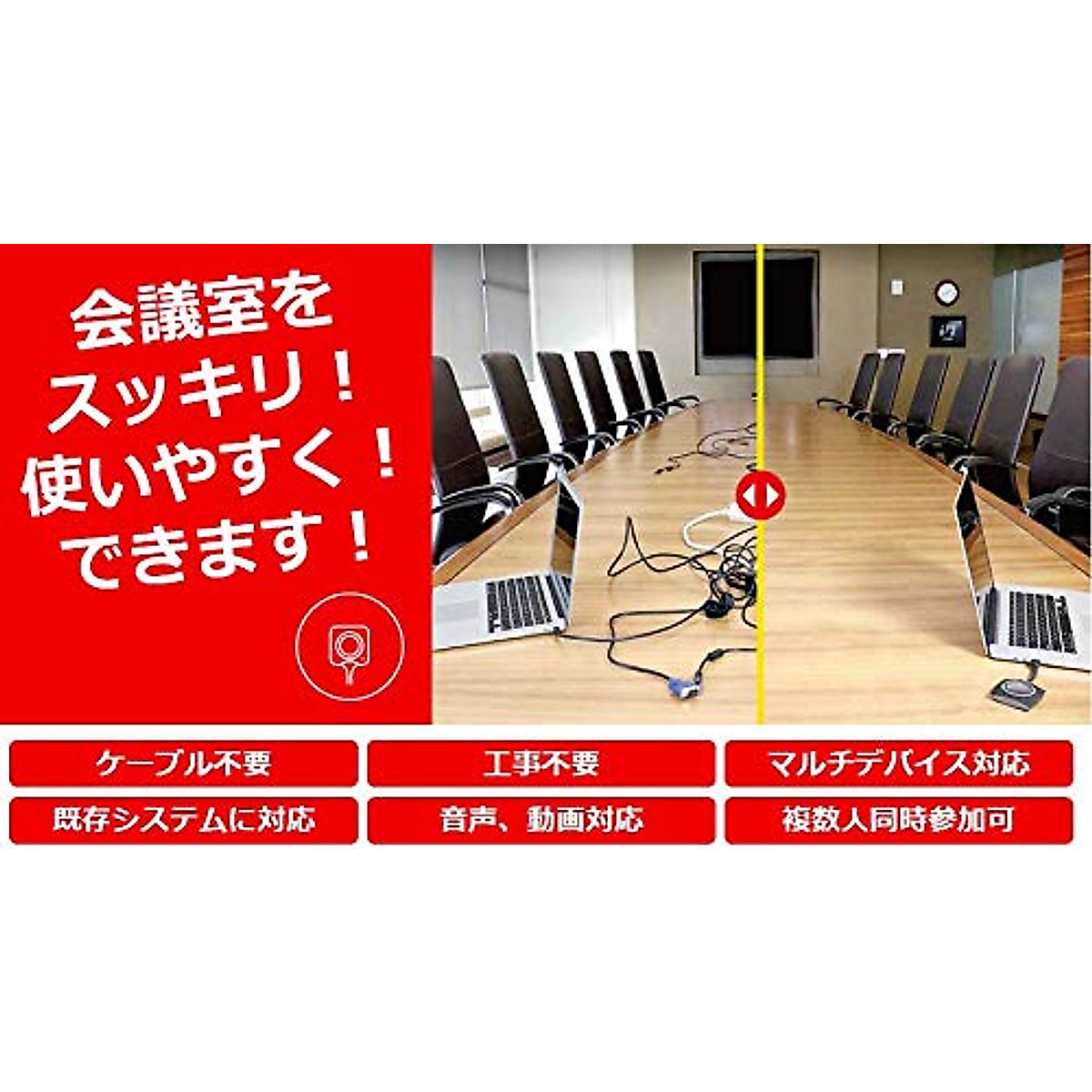 Barco ClickShare Button Switch, Gray (R9861500D01) for Laptop