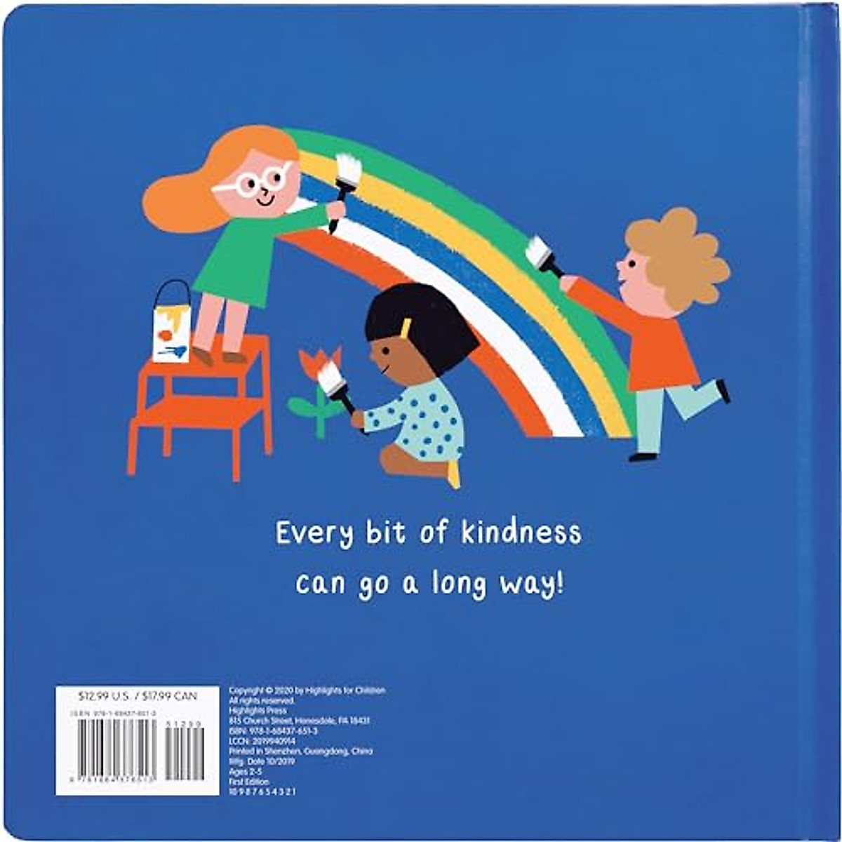 ABCs of Kindness: Everyday Acts of Kindness, Inclusion, and Generosity from A to Z, Read-Aloud ABC Kindness Board Book for Toddlers and Preschoolers (Highlights Books of Kindness)