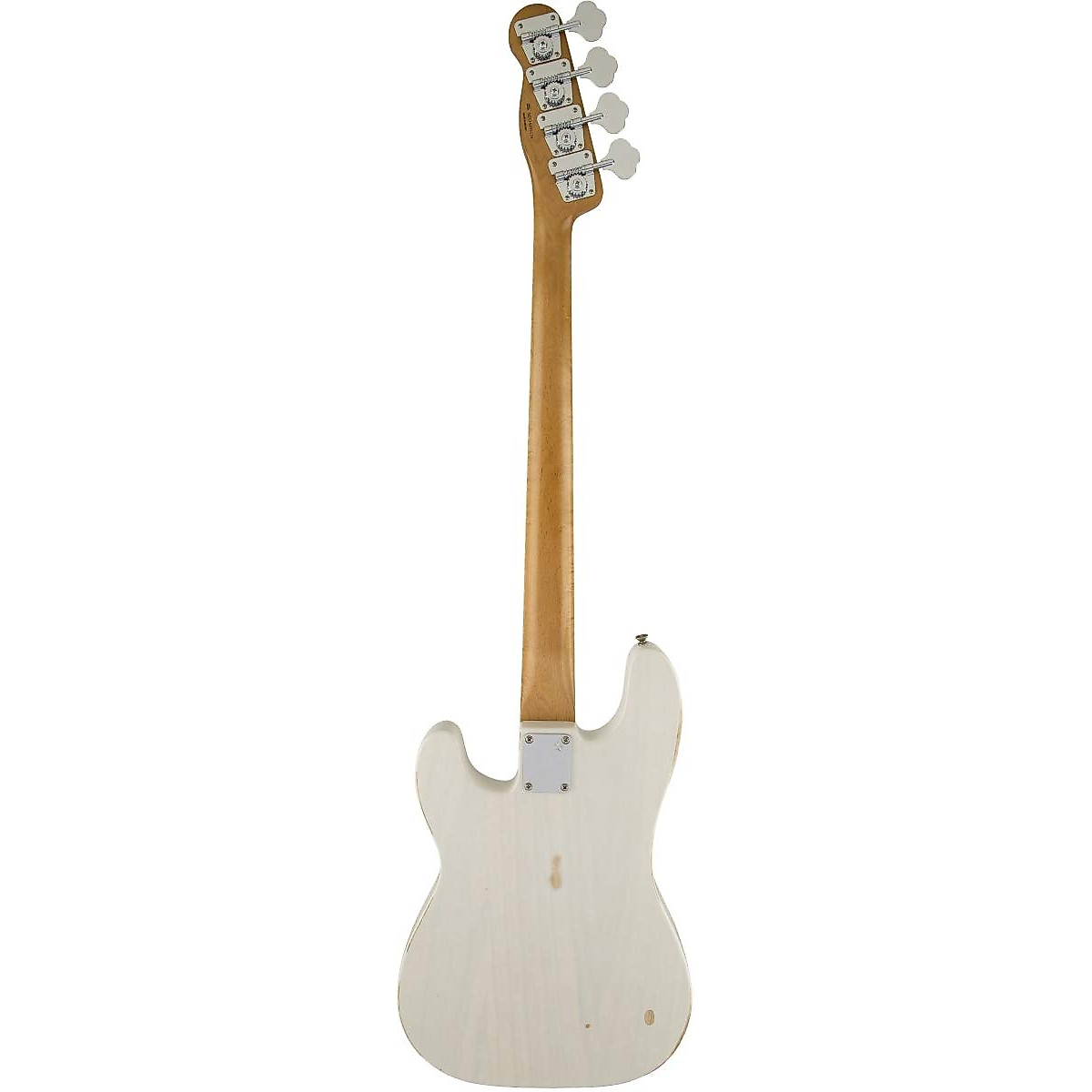 Fender Mike Dirnt Road Worn Precision Bass, White Blonde, Rosewood Fingerboard
