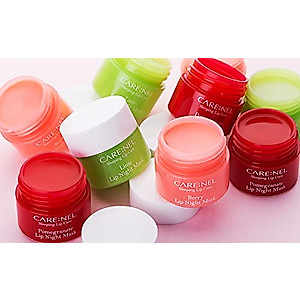 Lip Sleeping Mask 5g (3 Set) - Korean Beauty Maintaining moist lips all day long, Lip gloss and Moisturizers Cream Long lasting, Night Treatments Lip balm (B+L+P)