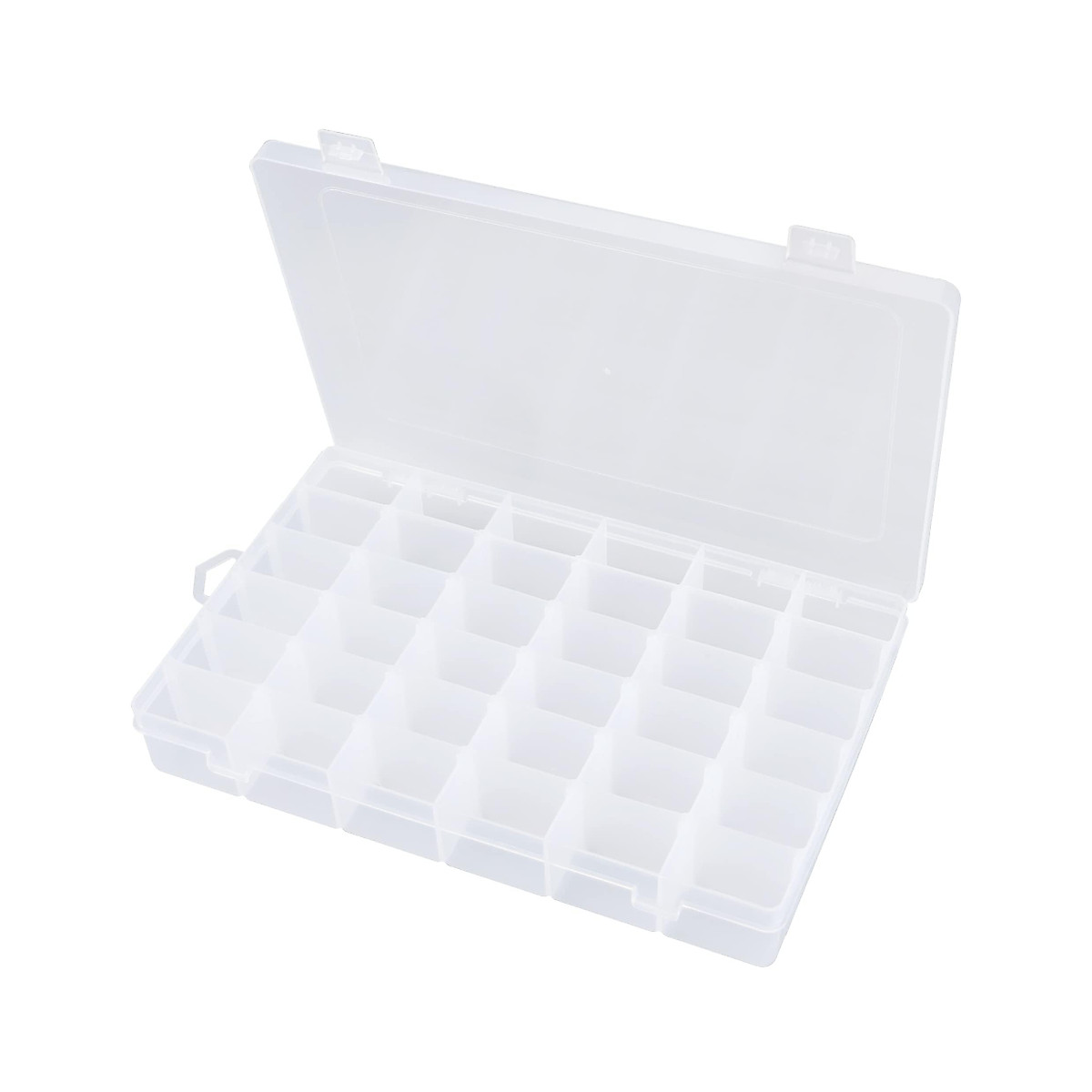 Beoccudo Tackle Box Organizer Box Bead Storage Plastic Organizer Bead Box 3600 Tackle Box Bead Containers for Organizing