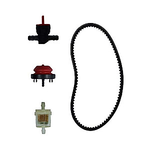 BOSFLAG 754-04014 Auger Drive Belt for MTD 2 Stage Snow Blowers & Snowthrowers Replaces 754-04014,954-04014,3/8" x 26.85"