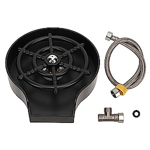 Faucet Cup Washer, Improve Efficiency Easy Operation Automatic High Pressure Cup er Strong Waterflow Labor Saving for Sink