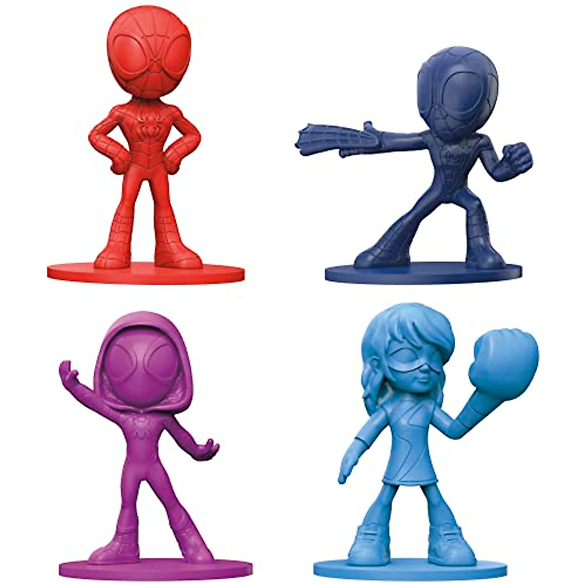 Hasbro Gaming Monopoly Junior: Marvel Spidey and His Amazing Friends Edition Board Game for Kids Ages 5+,with Artwork from The Animated Series,Kids Board Games