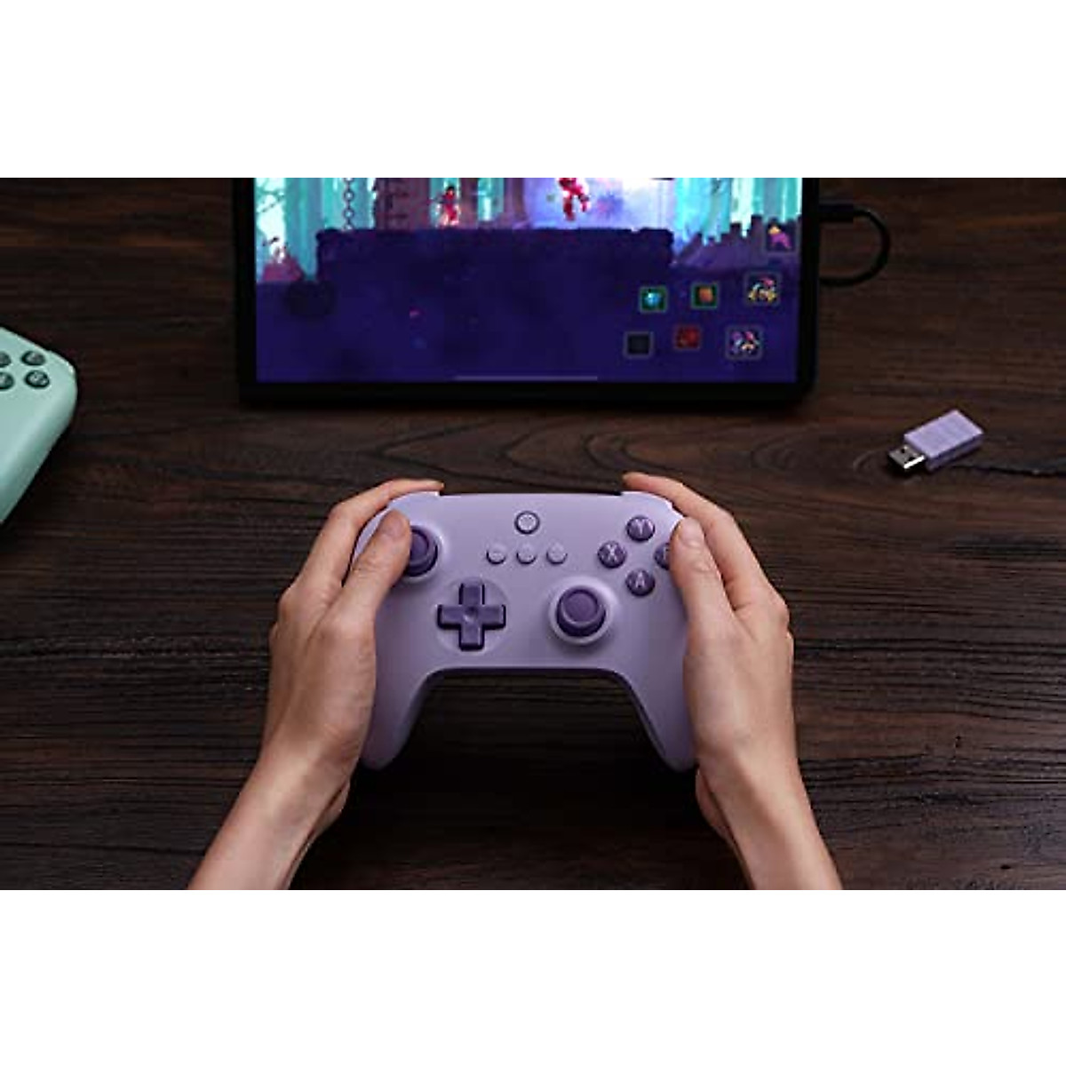 8Bitdo Ultimate C 2.4g Wireless Controller for Windows PC, Android, Steam Deck & Raspberry Pi (Lilac Purple)