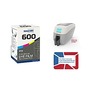 Bodno 2 x Magicard 600 Printer MB300YMCKO Color Ribbon - YMCKO - 300 Prints Software Demo Card