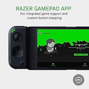Razer Junglecat Dual-Sided Mobile Game Controller for Android: Modular Design - 100 Hr Battery Life - Bluetooth Low-Latency - Compatible w/Razer Phone 2, Galaxy Note 9, Galaxy S10+