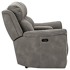 Signature Design by Ashley Next-Gen DuraPella Love Seats, Slate