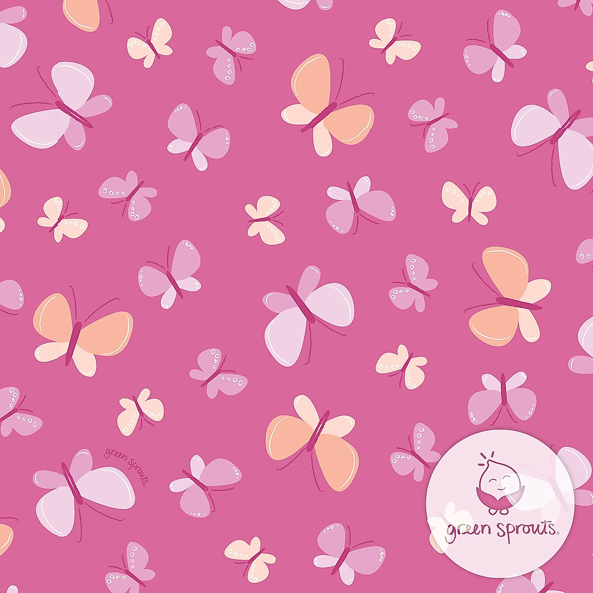 i Play Girls Reusable Absorbent Baby Swim Diapers Pink Butterflies 4T