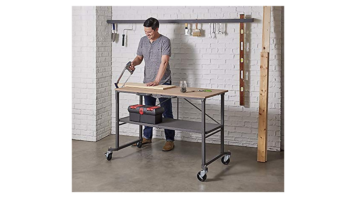 COSCO Folding Workbench - Portable, Heavy Duty & Space Saving