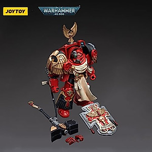 JoyToy 1/18 Warhammer 40,000 Action Figure Blood Angels Assault Terminators Brother Davinos Collection Model