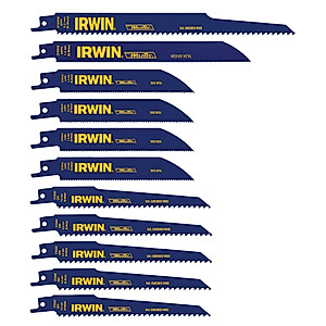 Irwin Tools IRWIN Reciprocating Saw Blades Set, 11-Piece (4935496)