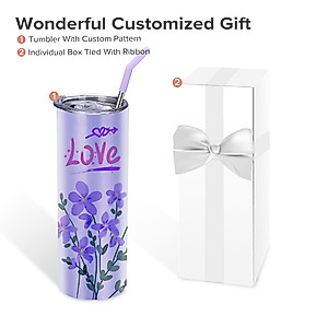 FASTSUB Sublimation Tumblers 20 oz Blank Bulk Glitter Cups Straight Skinny Stainless Steel Double Wall Vacuum Insulated with Lids and Straws Coaster for Tumbler Heat Press Multicolored 12 Pack