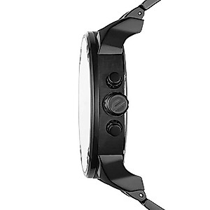 Diesel Men's 57mm Mr. Daddy 2.0 Quartz Stainless Steel Chronograph Watch, Color: Black Iridescent (Model: DZ7395)