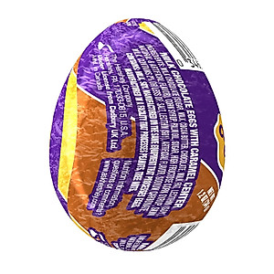 Cadbury Caramel Eggs - 24 individually Wrapped Caramel Cadbury Easter Eggs - Bulk Cadbury Eggs Easter Candy - 1.2 oz Cadbury Eggs Caramel Filled - 24 Pack