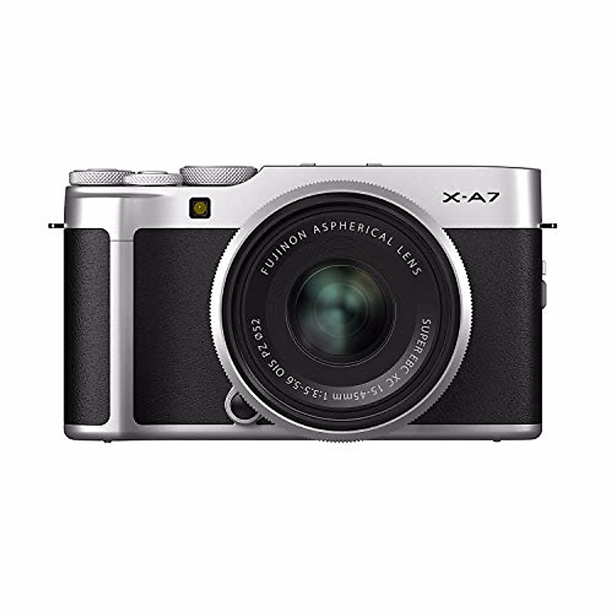 Fujifilm X-A7 Mirrorless Digital Camera w/XC15-45mm F3.5-5.6 OIS PZ Lens, Silver