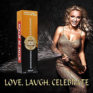 Pherolec Global follow your senses... Prey&Touch Pheromone for Men 0.34 Fl. Oz. Perfume Ultra Strong Feromonas para Hombres Atraer Mujeres